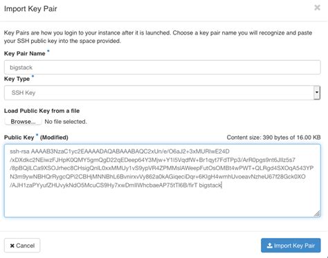 create instance welcome to the bigstack cube platform documentation