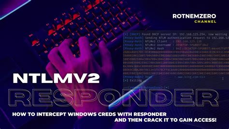 How To Use Responder To Intercept Windows Credentials 🔥🖥️ Youtube
