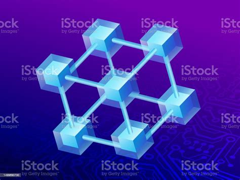 Blockchain Technology System Stock Illustration Download Image Now Blockchain Freight