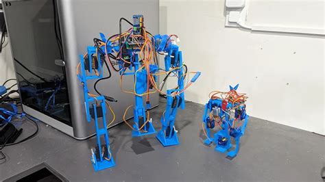 D Printed Tripedal Robot Walks On Three Legs