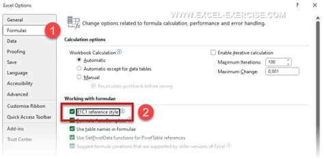 How to find the column number in Excel?