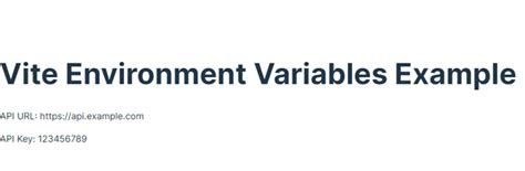How Can I Use Vite Env Variables in vite.config.js? - GeeksforGeeks