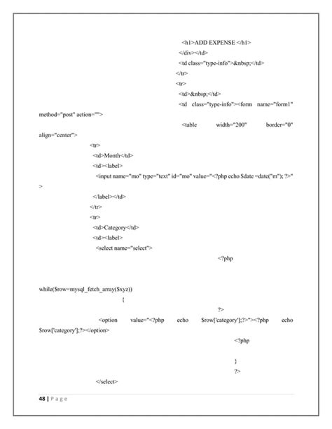 Expense Tracker Management System Project Reportpdf Computing Technology And Computing