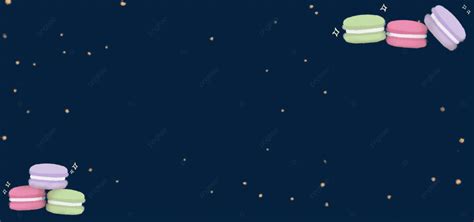 Macaroon Wallpaper Background Cute Cartoon Art Style Macaroons Pastel