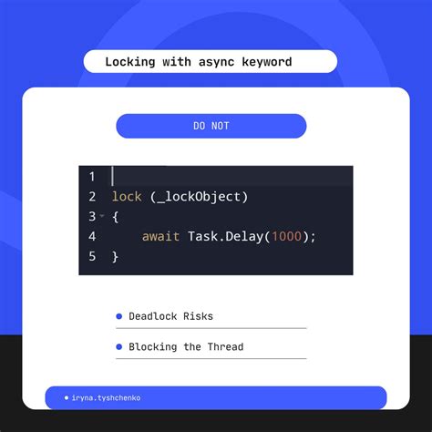 iryna tyshchenko on linkedin 🔓🛠️ mixing traditional locks with async