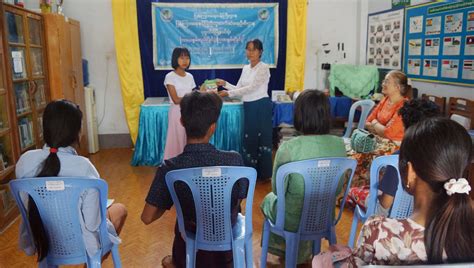 ပုဗ္ဗသီရိမြို့နယ်၊ ပြည်သူ့စာကြည့်တိုက်တွင် လူငယ်ဆိုင်ရာစွမ်းရည်မြင့်မားရေးပြိုင်ပွဲများ ကျင်းပ