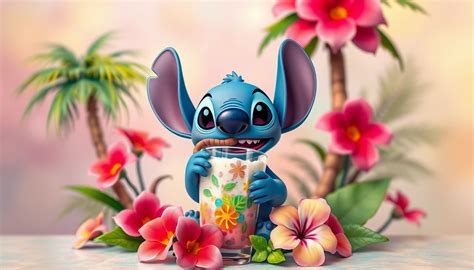 🔥 40 Stitch Drinking Boba Wallpapers Wallpapersafari