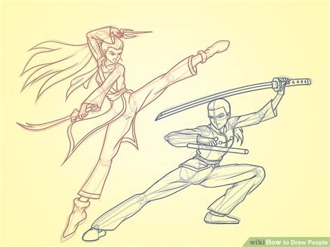 3 Ways To Draw People Wikihow