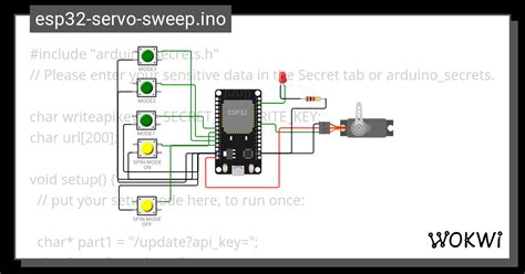 Esp Servo Sweep Ino Copy Wokwi ESP STM Arduino Simulator