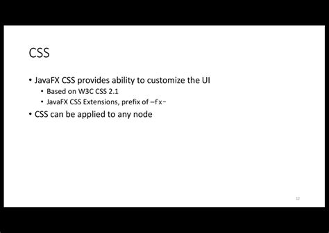 Javafx Overview Speaker Deck