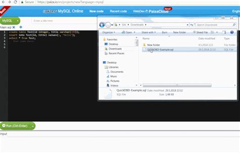 Designing And Creating A Mysql Database Online Using Quickdbd —