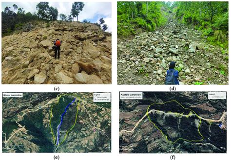 Some Photographic References Of The Landslides Reported Within The Download Scientific Diagram