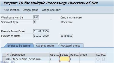 如何实现 Sap Wm 中 2步拣配 摆渡sap