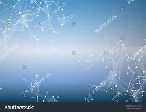 Abstract Technology Network Communication Concept Vector Stock Vector Royalty Free 568294966