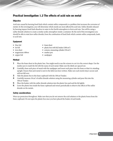Preview Cambridge Igcse® Chemistry Practical Workbook By Cambridge University Press Education