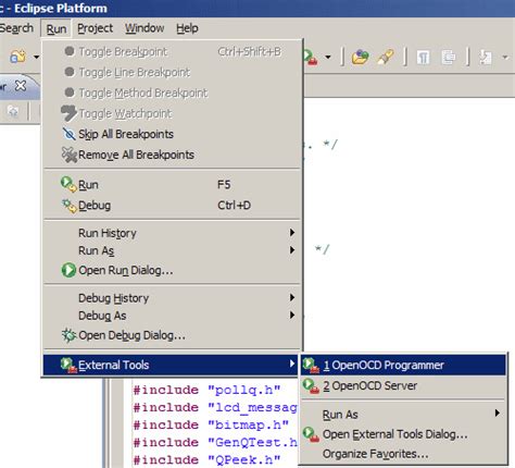 embedded software development using eclipse and