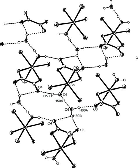 The Layered Structure Of The Anions And The Lattice Water Molecule