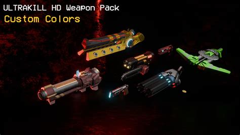 Ultrakill Hd Models Weapons