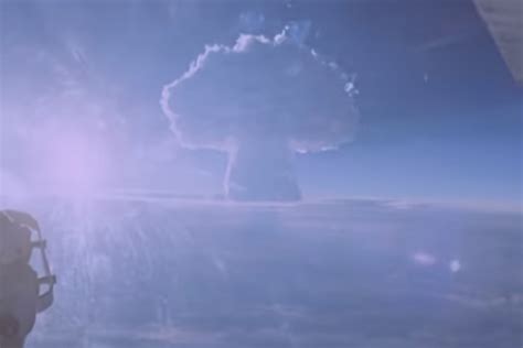 King Of Bombs Once Secret Footage Shows Largest Ever Nuclear Explosion
