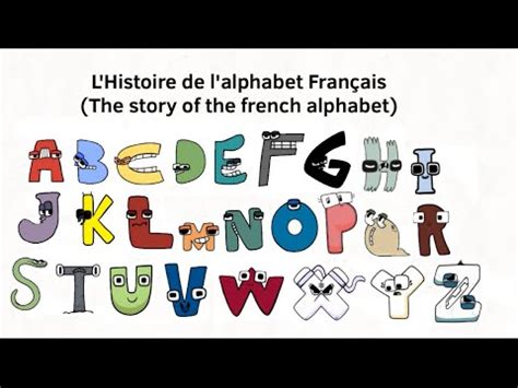 My French Alphabet Lore Set French Youtube