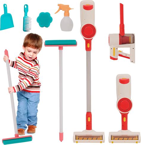 Giocattolo Aspirapolvere Per Bambini 3 In 1 Set Di Giocattoli Di