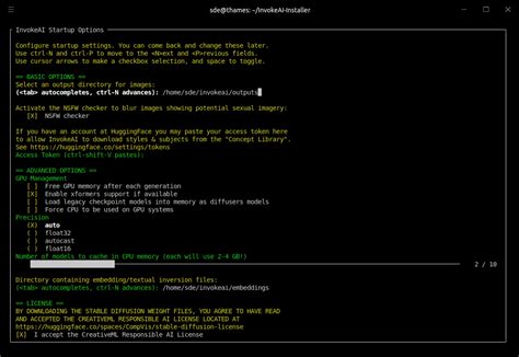 Machine Learning In Linux Invokeai A Stable Diffusion Toolkit Linuxlinks
