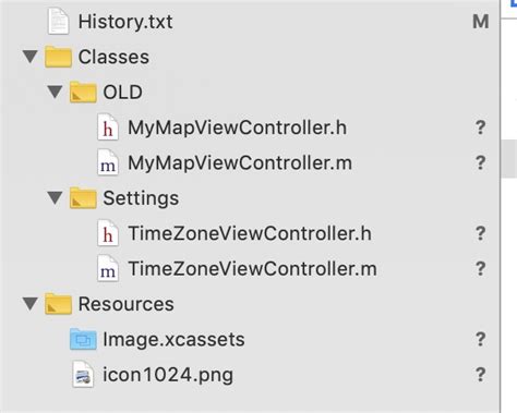 Xcode Excluded Files After Git Commit Stack Overflow