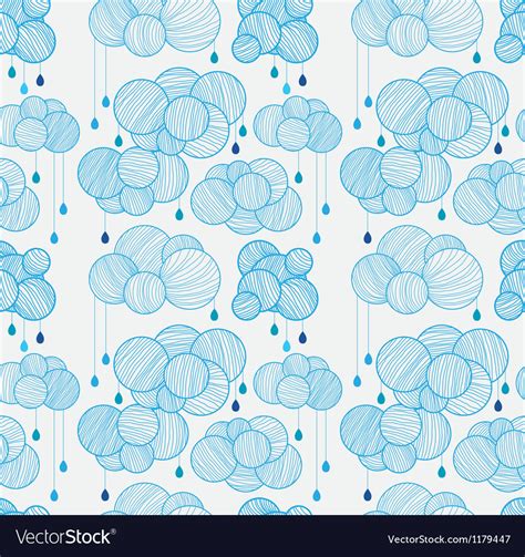 Seamless Clouds Royalty Free Vector Image VectorStock