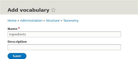 6 6 setting up a taxonomy chapter 6 setting up content structure