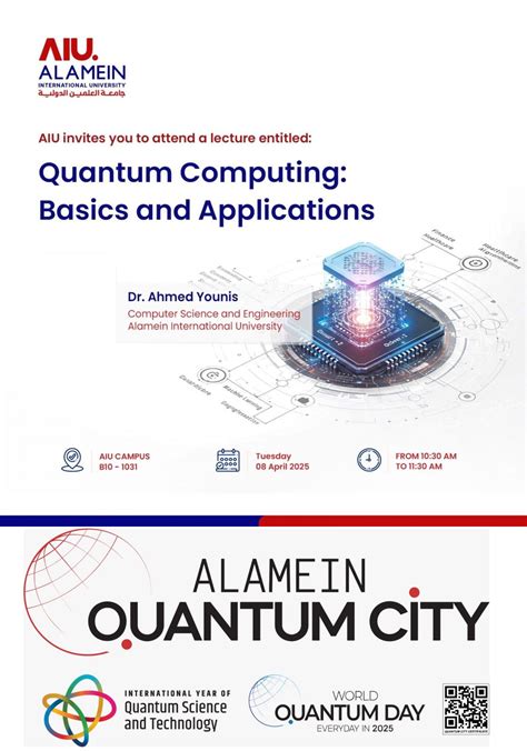 Scientific Seminar On Quantum Computing Basics And Applications Iyq