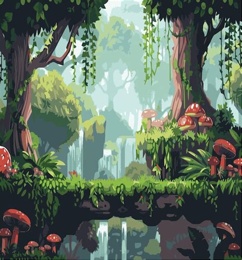 Premium Vector 2d Platformer Game Assets