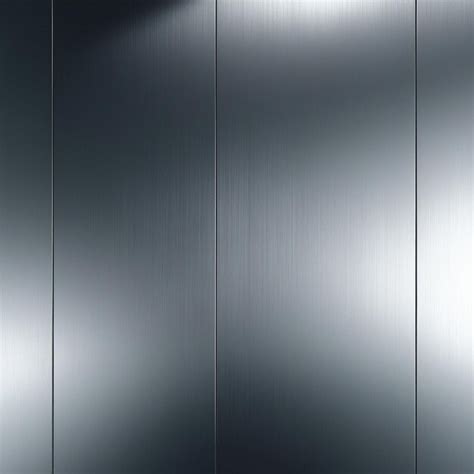 Metallic Texture Background With Sleek Reflective Surfaces Premium Ai Generated Image