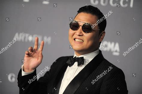 South Korean Rapper Psy Arrives Editorial Stock Photo Stock Image Shutterstock