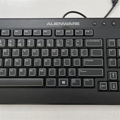 Alienware Sk 8165 Nordic Slim Black Multimedia Usb Wired Gaming Keyboa
