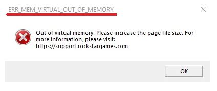 ERR MEM Virtual Need Help Customizing Correct Page File Size For Drive R PCRedDead