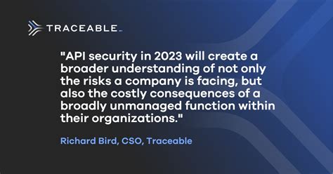 traceable on linkedin 2023 cybersecurity predictions an api security