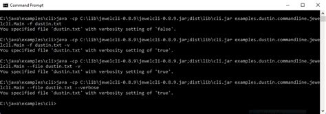 Java命令行界面（第5部分）：jewelcli Csdn博客