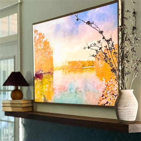 Samsung The Frame 55 Art Mode Qled 4k Hdr Smart Tv Rev Comps
