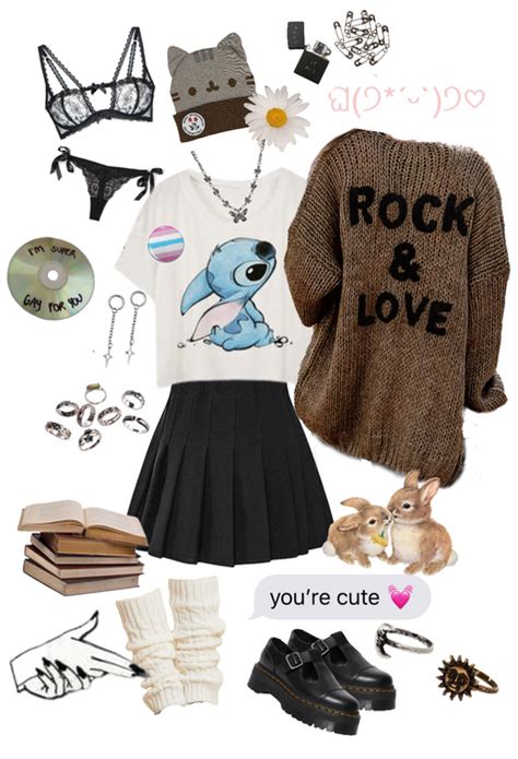 Femboy Soft Brown Outfit Outfit Shoplook