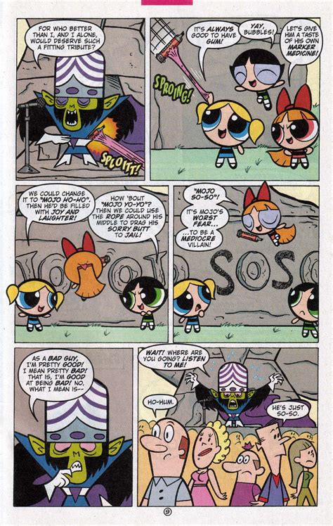 Read Online The Powerpuff Girls Comic Issue 34