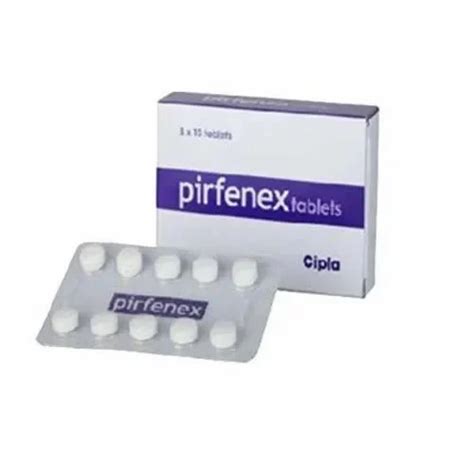 Pirfenex Tablet For Clinical Packaging Size 115 At ₹ 348strip In
