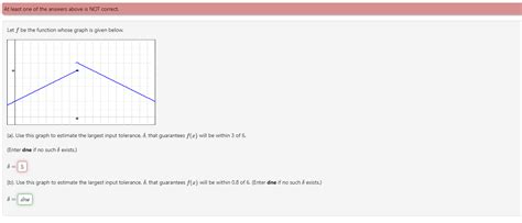 Solved At Least One Of The Answers Above Is NOT Correct Let Chegg Com