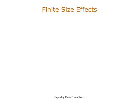 Ppt Finite Size Effects Powerpoint Presentation Free Download Id