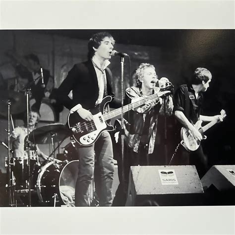 The Sex Pistols 1976 Fine Art Photographie Xl 42x30 Cm Limited Edition Gallery Stamp