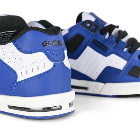 Globe Sabre Skate Shoes Cobalt Black White