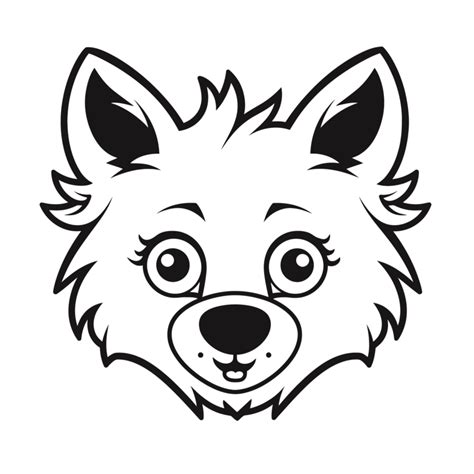 How To Draw A Cartoon Wolf Head Wolves Drawings Easy Clipart Best