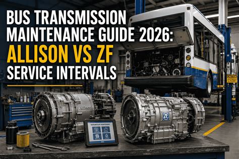 Bus Transmission Maintenance Guide Allison Vs Zf Service Intervals