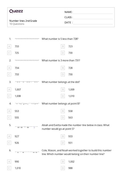 Lines Worksheets For Nd Grade On Quizizz Free Printable
