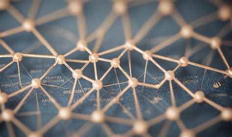 Premium Ai Image Global Network Matrix Interconnected Digital Landscape