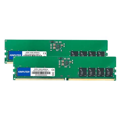 Pc Ram Ddr5 16gb 32gb 64gb 4800 5200 5600 6000mhz 1 1v Memory For Desktop Ddr5 Ram